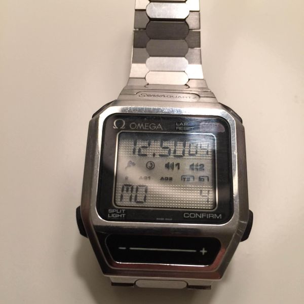 [WTS] Omega Sensor Digital LCD Chronograph Men's Quartz Watch (1980s ...