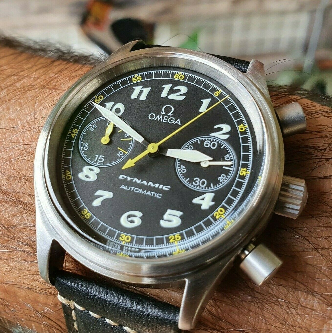 Modern OMEGA Dynamic AUTOMATIC Chronograph GENTS WATCH FROM 1996 175. ...