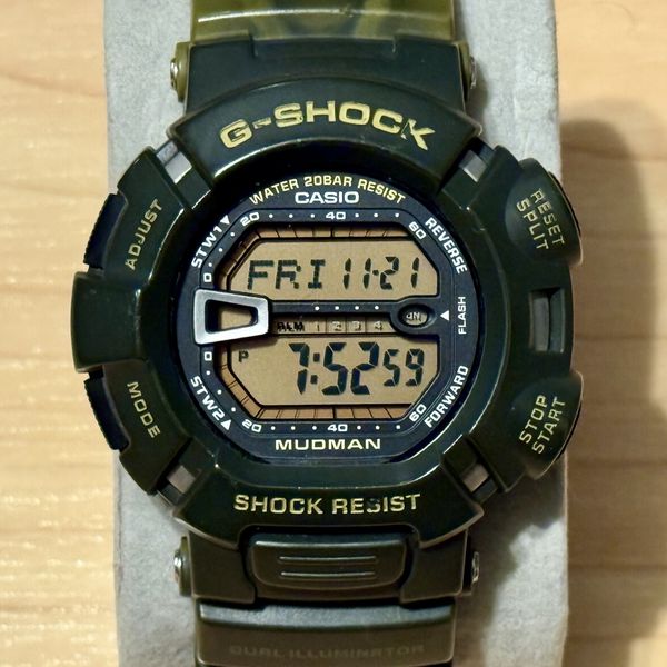 [WTS] Casio G-Shock G-9000MC-3 Mudman Camo Jammin Color Series Digital ...