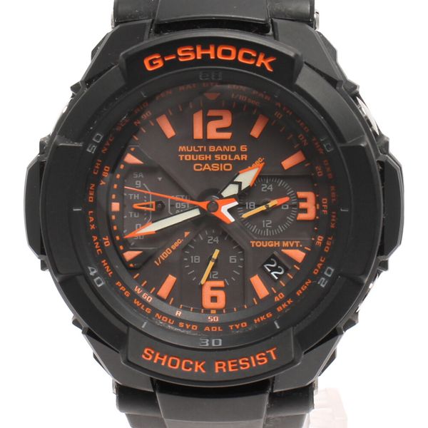 [Used] Casio Watch G-SHOCK SKY COCKPIT Solar Black GW-3000B Men's CASIO ...