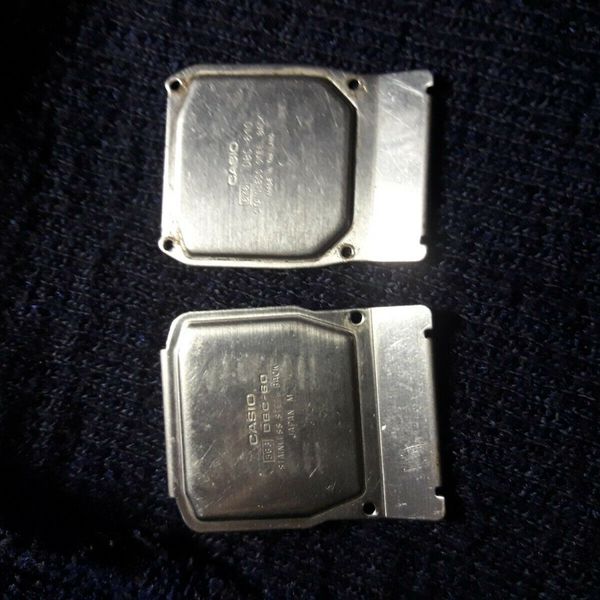 Vintage Casio DBC 610 & 60 watch case back | WatchCharts