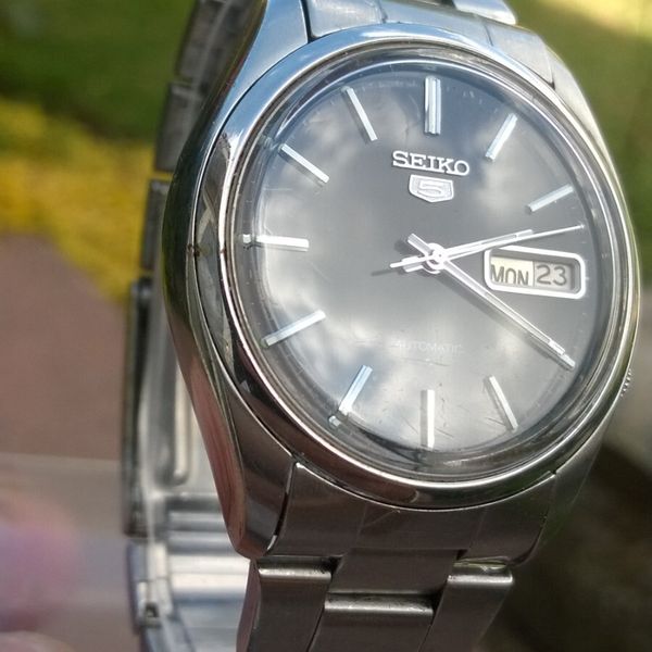Seiko 5 Mens Vintage Automatic Watch 7009-4030 | WatchCharts Marketplace