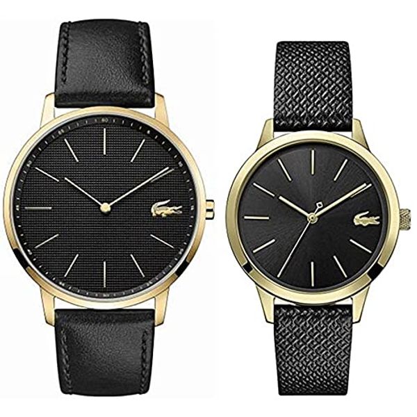 [Lacoste] LACOSTE Pair Watch Storage Box Men's Women's Black Black ...