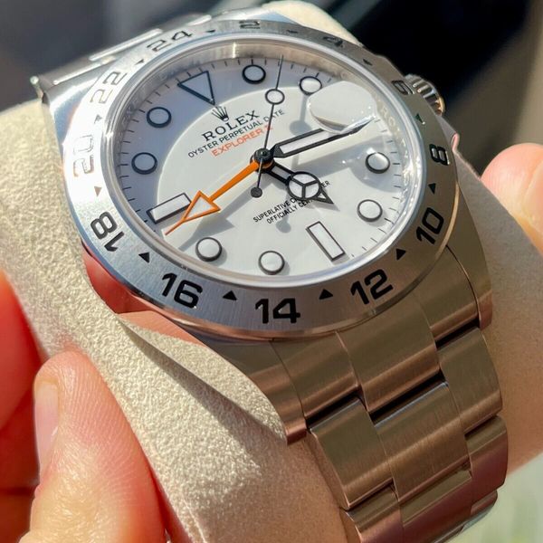 2025 Rolex Explorer II Polar White dial 226570 | WatchCharts Marketplace