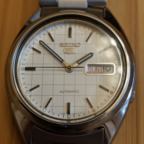 [WTS] Seiko 5 SNXF05 - Graph Paper Dial! | WatchCharts Marketplace