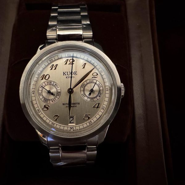 [WTS] Kuoe Royal Smith 90-010 Automatic Ivory x Vertical Brushed Dial - new w/tags, $889+ $20 ...