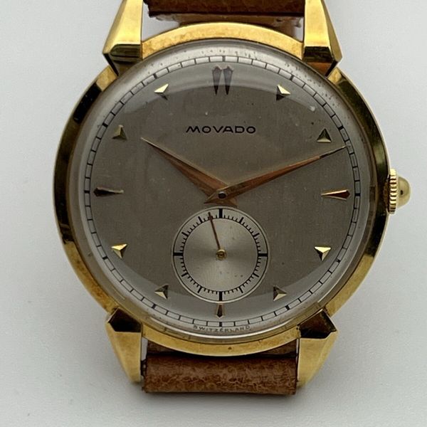 Orologio Movado 18k 1950s - Vintage Watch Fab. Suisse manual winding ...