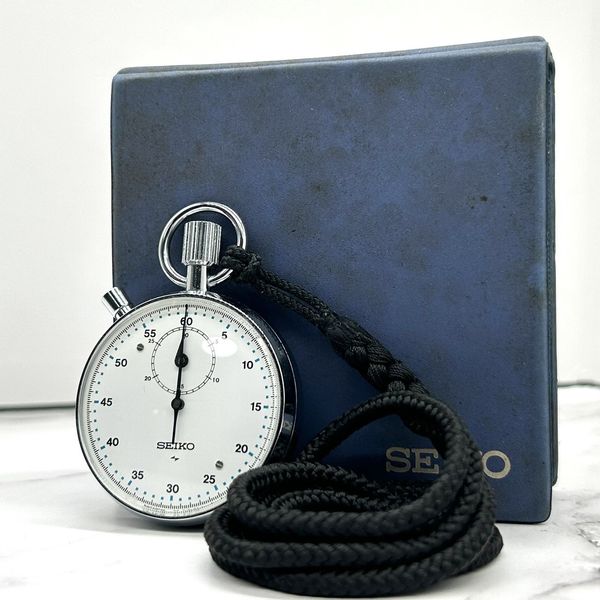 Authentic SEIKO Stopwatch 88-5021 Mechanical Hand-winding Vintage with ...