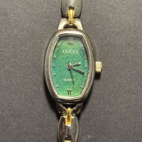 Vintage Gucci Woman's Color Changing Dial Mood Watch Parts/Repair ...