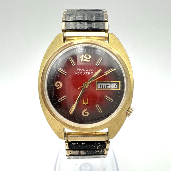 Bulova N3 Accutron Day Date Wrist Watch. Lot.46 | WatchCharts Marketplace