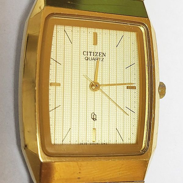[$50 USD] Used Citizen Quartz Watch Gold Tone from the mid 1980's ...