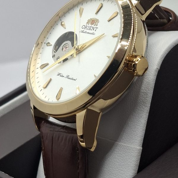 Orient Epson 25 Jewels Open Heart Semi Skeleton Automatic Watch ...