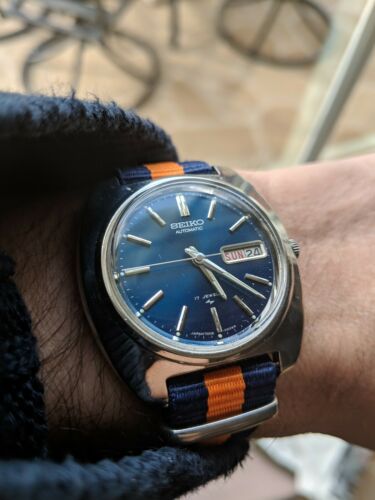 Vintage Seiko Automatic. 7006-7007. 17 jewels. Day/Date. Runs Excellent ...