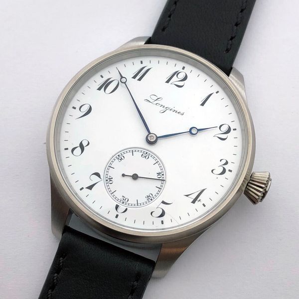 Rare Big Mechanical Marriage Luxury Swiss Wristwatch LONGINES Steel ...