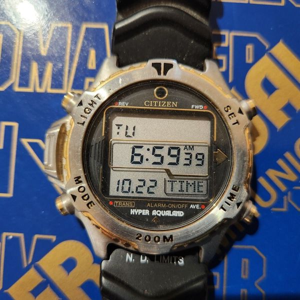 Citizen Promaster Hyper Aqualand Watch with Communication Unit ...