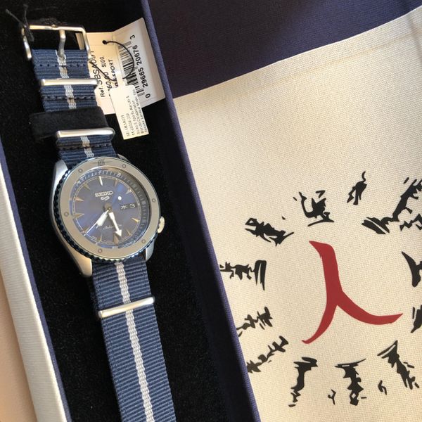 [WTS] Seiko x Naruto SBSA091 Sasuke brand new | WatchCharts