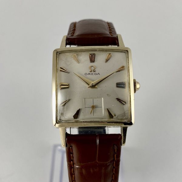 Vintage Omega Tank Style-Caliber 302- Small Seconds-Running! 1950s-14k ...