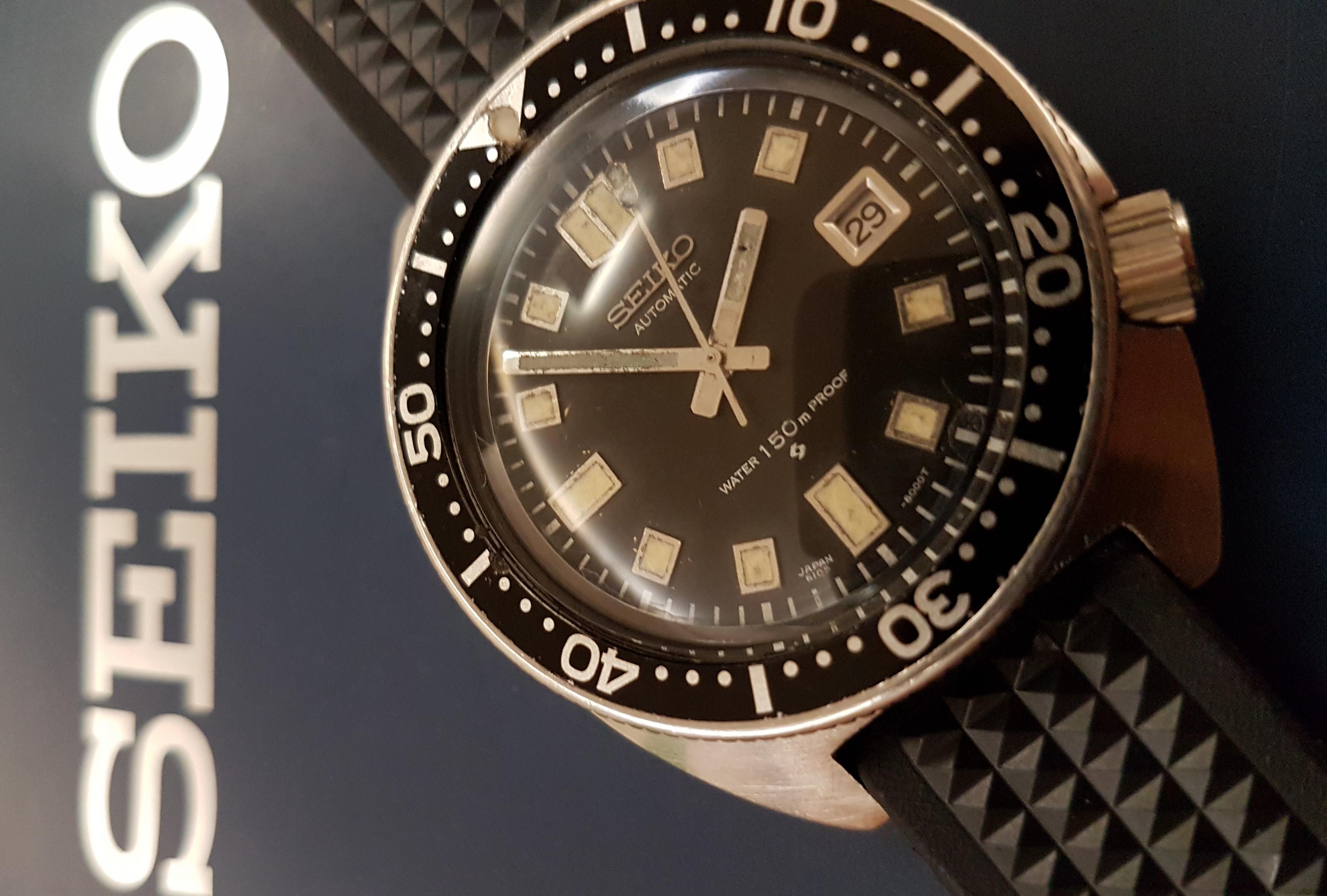 FS: Seiko 6105-8000 Proof/Proof 150m Automatic Diver 2nd gen. from 1970 ...