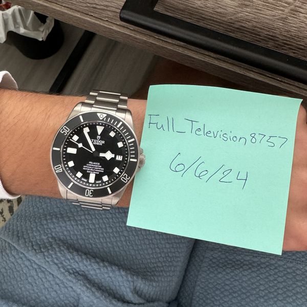 [WTS] 2020 Tudor Pelagos Black Dial/Bezel Titanium 42mm 25600TN Full ...