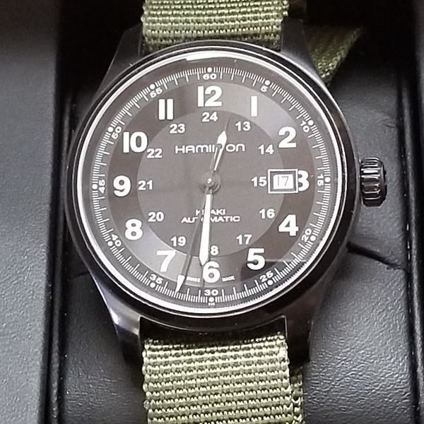 FS: Hamilton Khaki Field Titanium PVD | WatchCharts Marketplace