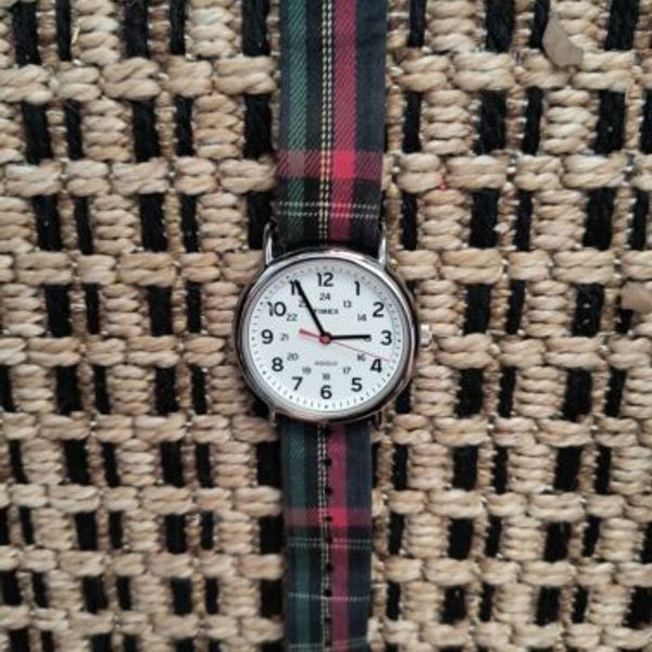 Timex Weekender TW2R10900 DISPLAY Women's Watch 38mm Fabric Slip-Thru ...