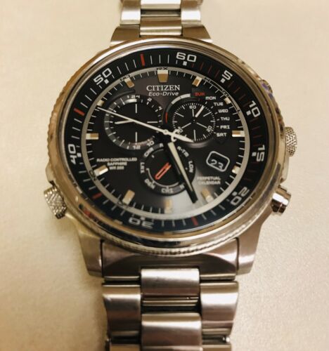 Citizen Eco-Drive Nighthawk AT Solar Atomic 200m - AT4110-55E - Great ...