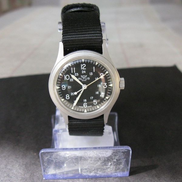 Glycine Altus GG-W-113 USAF 1986 Pilots Watch! US Military Contract ...