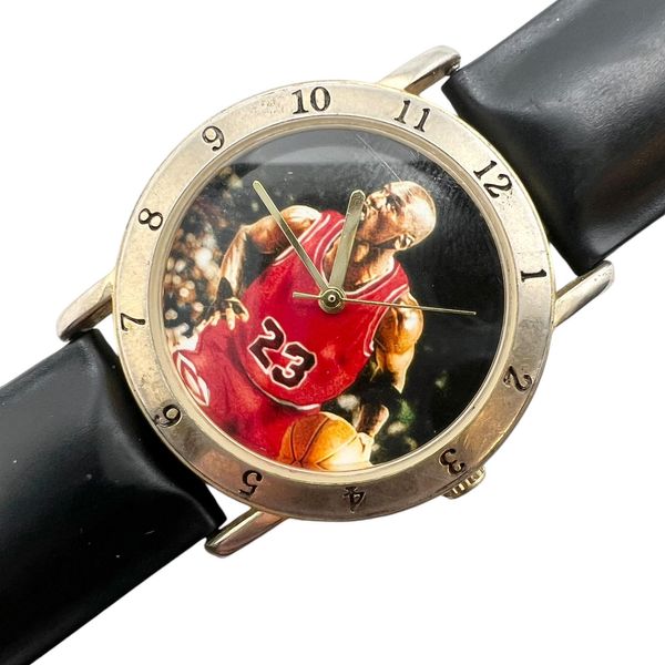 [WTS] Vintage 1990s Wilson Michael Jordan Bulls Quartz Watch New ...