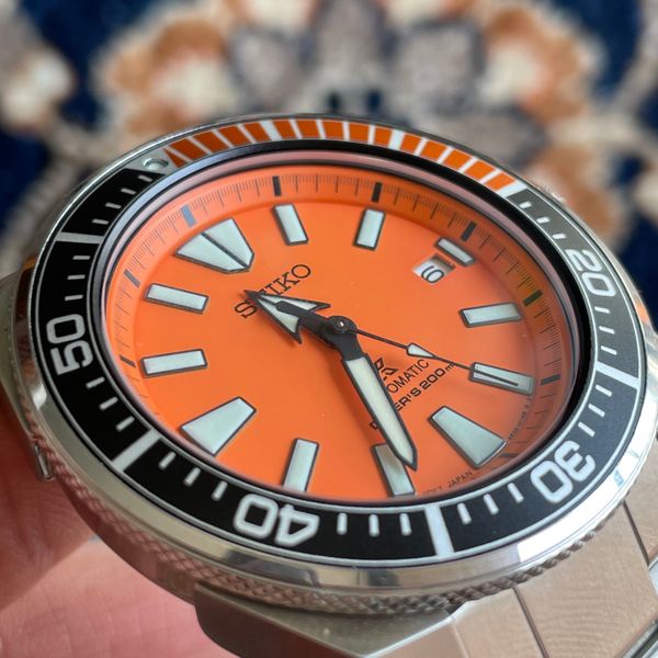 [WTS] Seiko Orange Samurai Full Kit - $275 | WatchCharts Marketplace