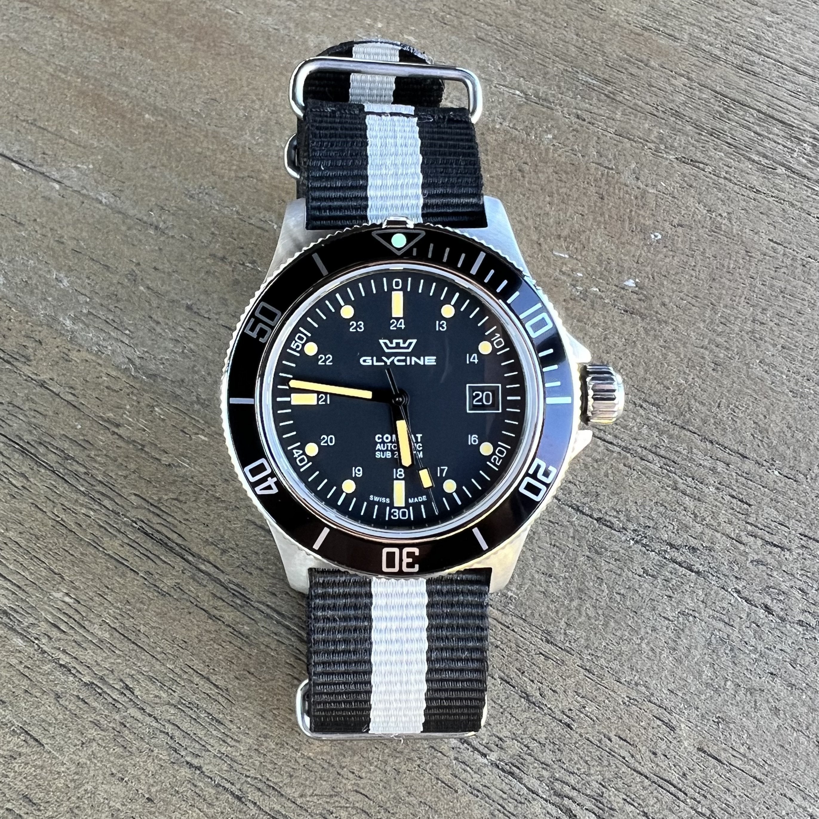 Glycine Combat SUB GL0083 - full kit | WatchCharts Marketplace
