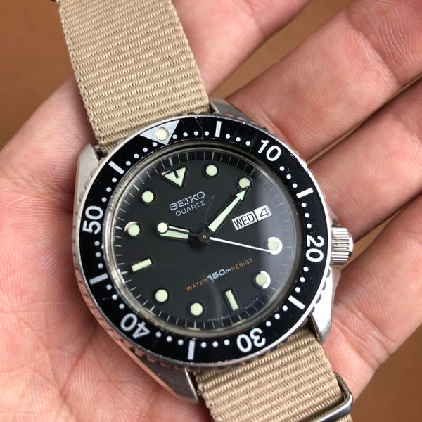 [WTS] Seiko 6458-6000 Mid-size Quartz Diver | WatchCharts Marketplace