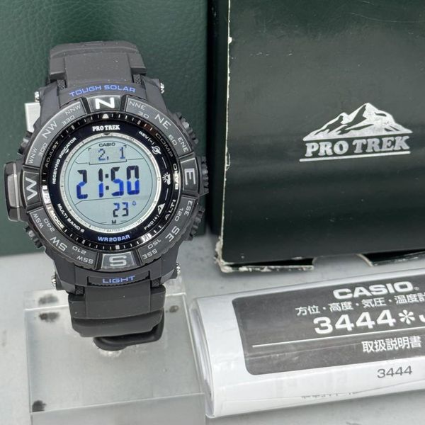 CASIO PROTREK PRW-3510Y Tough Solar Black Smartwatch Collector's ...