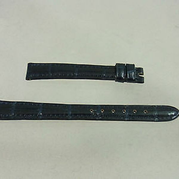 Chopard Watch Strap Replacement Band Leather Wrist Band 12mm Croc Skin ...