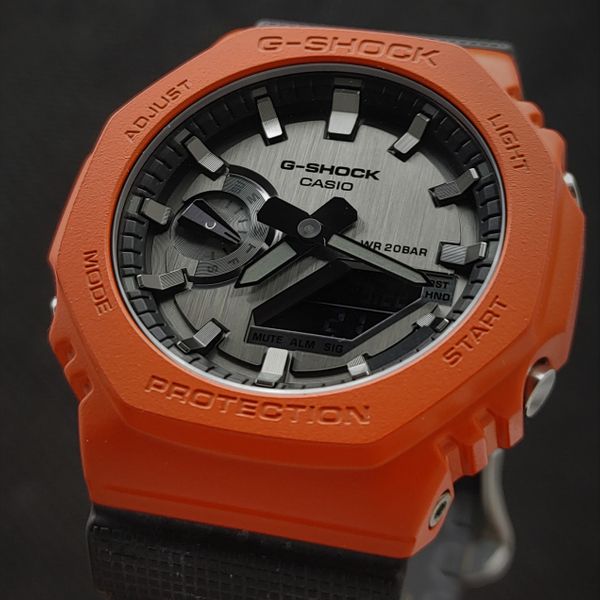 [WTS] Casio G-Shock "Casioak" GM2100 Custom Orange Cerakote | WatchCharts