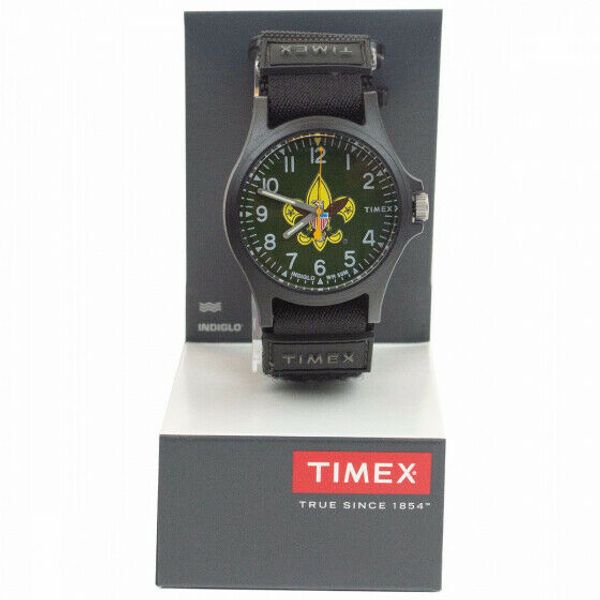 Boy Scouts Timex Classics black watch TW2T54400JV BSA | WatchCharts ...