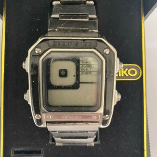 1983 Seiko G757-5020 Sports 100 - Digital Bond Watch - Octopussy - For ...