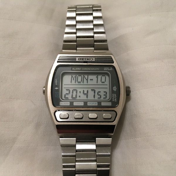 Seiko D229-5010 very rare vintage lcd watch from 1981 | WatchCharts ...
