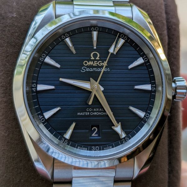 [WTS] Omega Seamaster Aqua Terra - 38mm - Blue Dial - Full Kit - 220.10 ...