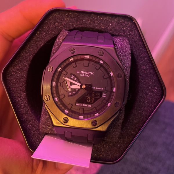 Custom Stainless Steel G-Shock Casio Watch | WatchCharts Marketplace