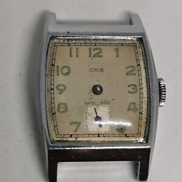 Mens vintage Oris Cal. 291 manual wind gold plated 7J Watch for parts spares | WatchCharts ...