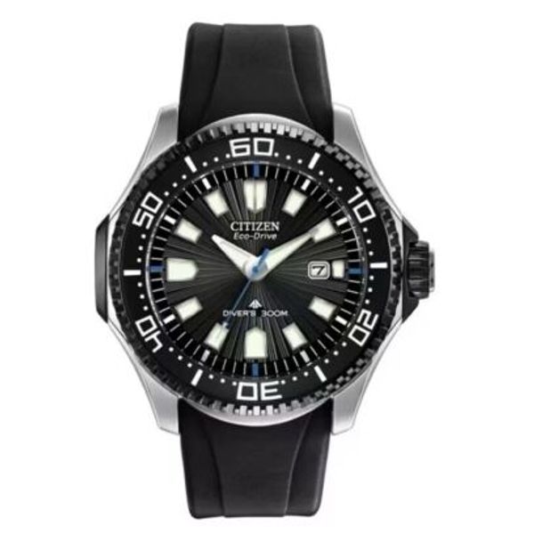 Citizen Promaster BN0085-01E Eco-Drive Date Divers 300M Quartz Mens ...