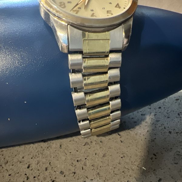 MENS LARGE QUARTZ TIMEX INDIGLO 30M WR WHITE DIAL WATCH RUN'S ...