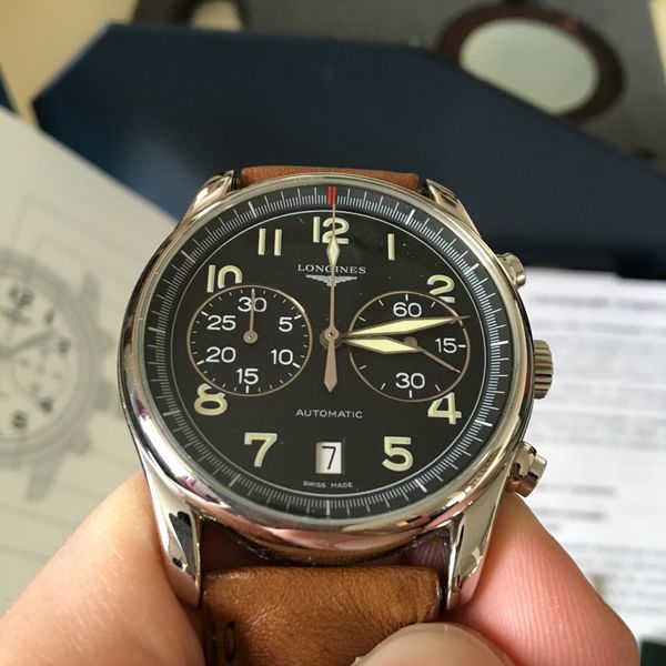(WITHDRAWN) Longines Avigation Special Series Chronograph Full Kit ...