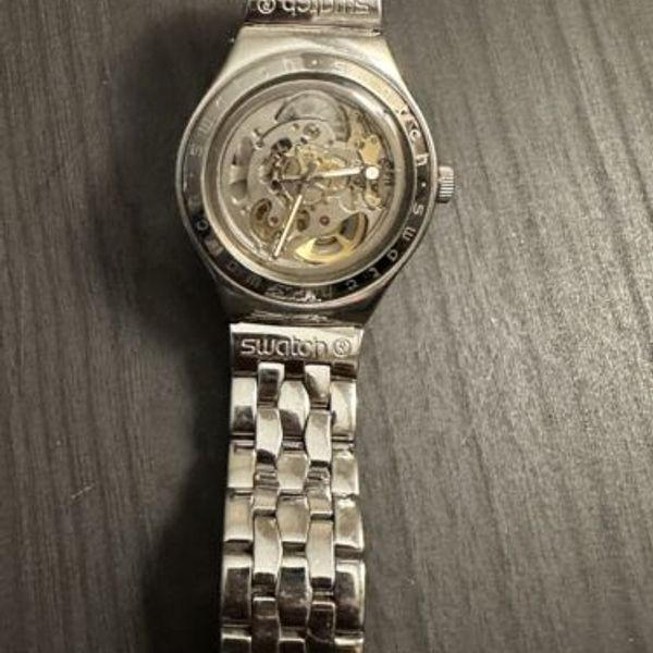 Swatch Irony BODY & SOUL Automatic Skeleton Watch YAS100 | WatchCharts ...