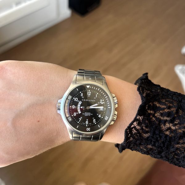 Hamilton Khaki Navy Gmt Chrome | WatchCharts Marketplace