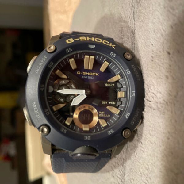 Casio G-Shock Carbon Core Guard Watch GA2000-2A / GA-2000-2A | WatchCharts