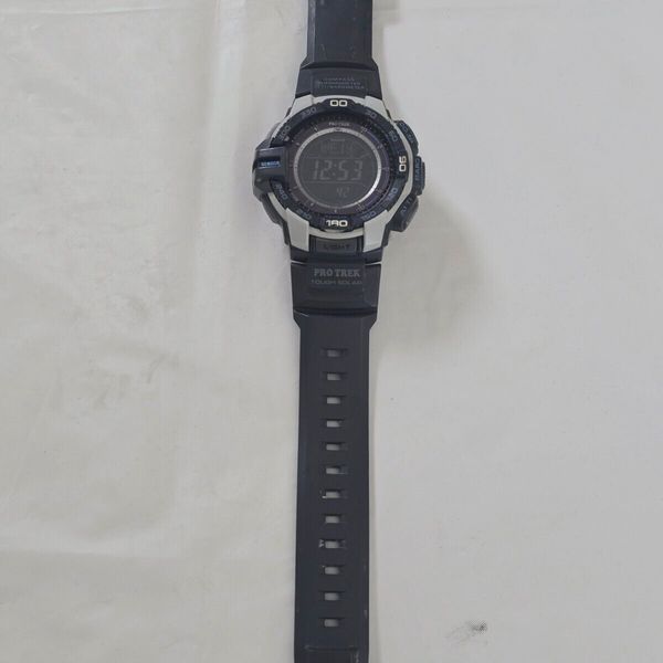 Casio ProTrek Triple Sensor Tough Solar Black Digital Watch PRG-270 | WatchCharts Marketplace