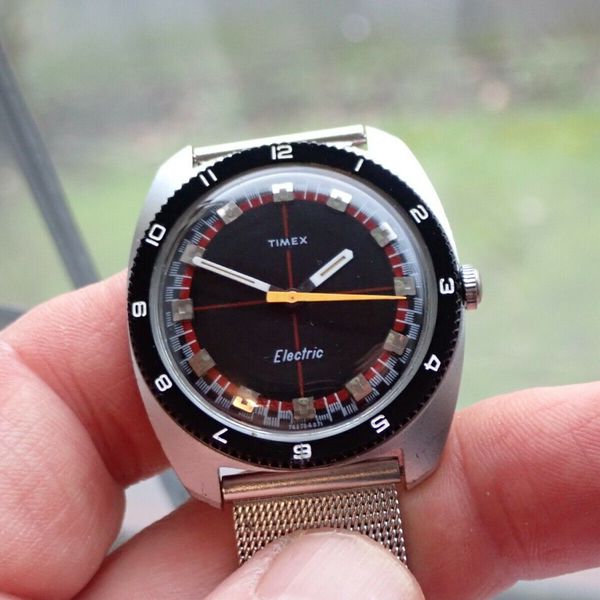 Vintage TIMEX Electric Divers 1971 Birth Year Watch Just Service Two ...