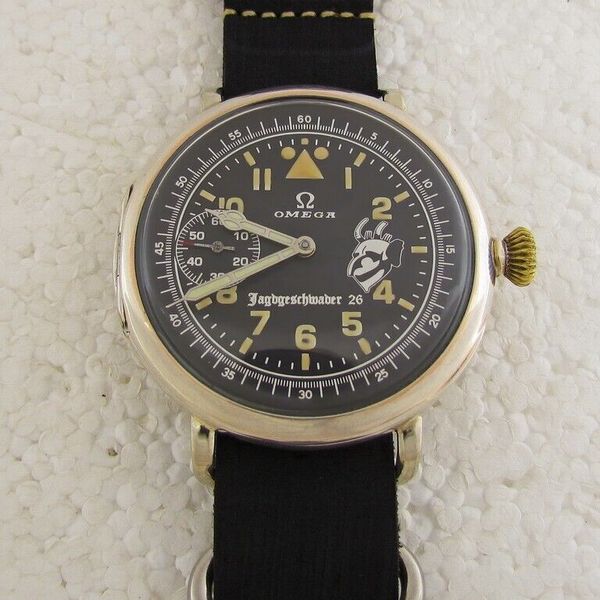 Omega Laco Aviator JG26 Luftwaffe Pilot WW2 Vintage 1939-1945 Swiss ...