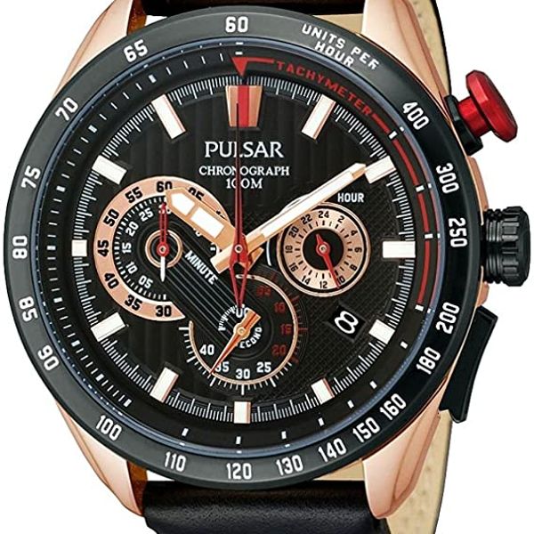 Seiko Pulsar Seiko PULSAR 100m waterproof chronograph WRC World Rally ...